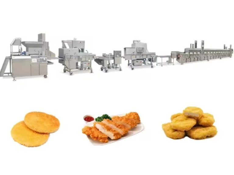 Chicken Nuggets Processing Machine