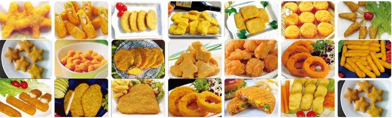 Heavy Duty Scale Chicken Nugget Production Line - Chicken Nugget ...