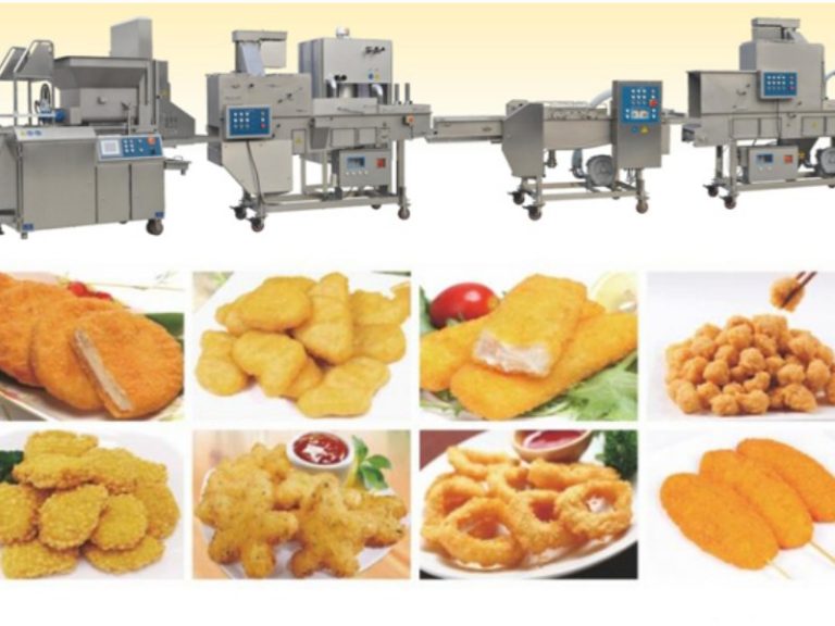 Chicken Nugget Production Process in Factory